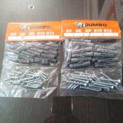 Jual Sekrup Fisher S6 S8 S10 Isi 10 Biji / Fisher + Skrup Baut / Fiser Baut - S6 - Jakarta Barat ...