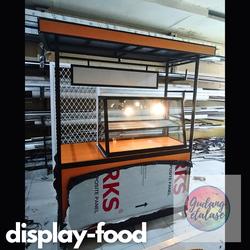 Jual Gerobak KFC fried chicken ayam goreng kaca alumunium/Etalase ...