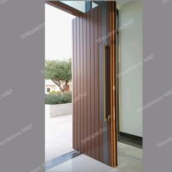 Jual Pintu rumah 1 pintu motif salur elegan dari kayu jati solid - Kota ...