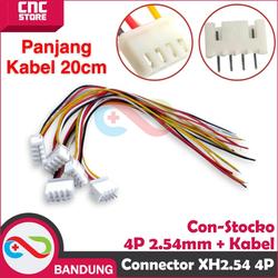 Jual CONNECTOR XH2.54 2P PIN FEMALE 20CM CABLE JST 2.54MM SOCKET CON STOCKO - Kota Bandung - CNC ...