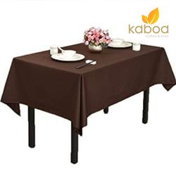 Jual taplak meja/table cloth berbagai warna bahan full cotton/damask ...