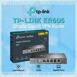 Promo TP-LINK router ER605 Omada Gigabit VPN Router Five Gigabit Port ...