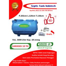 Jual septic tank 500L merk indotech new, biotechno, biotech septictank ...