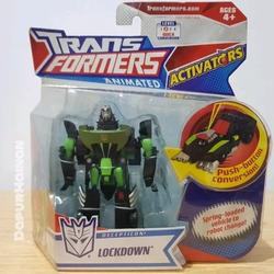 Transformers Animated Activators Decepticon Lockdown (2008)