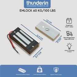 Promo Mini Em Lock Magnetic Lock Door 60KG 100LBS Emlock 60KG Magnetic ...