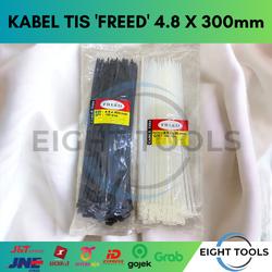 Jual Kabel Tie 4,8 x 30cm Cable Ties Nylon 4.8 x 300mm Hitam Putih - Putih - Jakarta Pusat ...