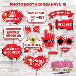 Jual photobooth props 17 agustus Merah Putih HUT RI Merah Putih ...