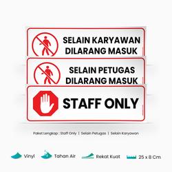 Jual Stiker Safety Sign K3 Office Kantor Ruang Meeting Meeting Room - S ...