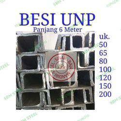 Jual UNP 100 - Besi Kanal U / UNP channel / 100 x 50 x 4mm - 6meter ...