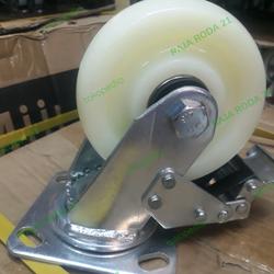 Jual RODA PU HEAVY DUTY 5" INCH (HIDUP+REM) - Jakarta Barat - RAJA RODA ...