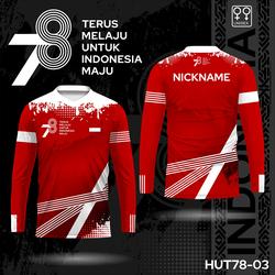 Jual Kaos Kemerdekaan Indonesia HUT RI Ke 78 Baju 17 Agustus 2023 Dirgahayu - topi, S - Kota ...