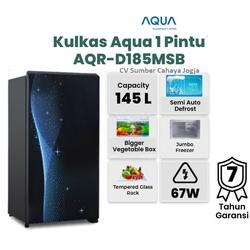Jual AQUA Kulkas 1 Pintu 145L Big Freezer 67 Watt AQR-D185 D185 MDS D185MDS - Kota Yogyakarta ...