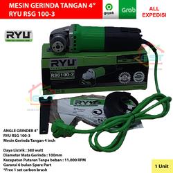 Jual Mesin Gerinda Tangan Tekiro Ryu 4" Disc Angle Grinder RSG 100-3 RSG100 - Gerinda Saja ...