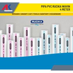 Jual Pipa PVC Rucika Wavin 4 Meter / Pipa Paralon 6 8 10 12 Inch - D, 8 ...