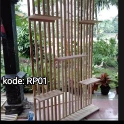 Jual Rak Partisi Ruangan Minimalis Modern Skat Pembatas Ruang Tamu ...