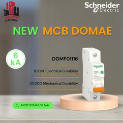 Jual Schneider New Domae Mcb 16A - 1P 6ka - DOMF01116 - Jakarta Pusat - Smart Power Solution ...