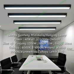 Jual Lampu Gantung Minimalis/Hanging Lamp/Linear Light 18Watt LED ...