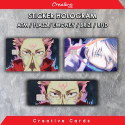 Jual Sticker Sticker Kartu Atm Skin Card Anime - Jujutsi Kaisen ID Card ...