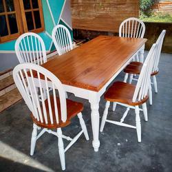 Jual Set Meja Makan 6 Kursi Kayu Jati Model Klasik - Kab. Jepara - Craftic_furniart | Tokopedia