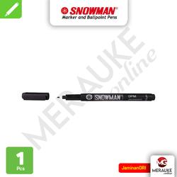 Promo Snowman Permanent Marker OPF OPM / Spidol Permanen Snowman Fine ...