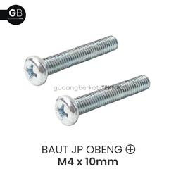 Jual Baut JP 4x6 (100 Pcs) Pan Head / JP M4x6 Kepala Obeng Plus M4 - Kota Bekasi - GB Teknik ...