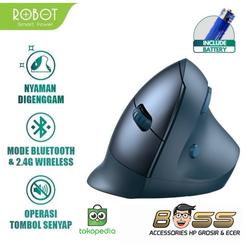 Jual Robot Guru Master 1 Mouse Wireless Vertical Ergonomic 2.4G Dual ...