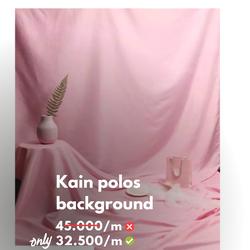Jual Kain Polos Biru Background Foto dan Studio, Bahan Polos Latar ...