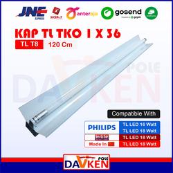 Jual Kap TKO Lampu TL 1 x 36W / 16W / 18W / Panjang 120 Cm - Kap + Fitting - Jakarta Barat ...