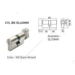 Jual Silinder Kunci Pintu WC Cylinder Dekkson CYL BK DL 60MM SN Dekkson - Jakarta Barat ...