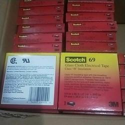 Jual 3M Scotch 69 Glass Cloth Electrical Tapes - 3/4 in x 20,1 Meter ...