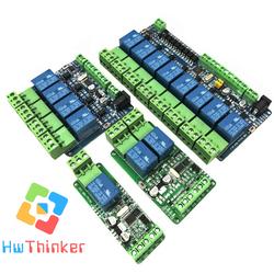 Jual Modbus RTU RS485 Relay Module 5V 12V 1 2 4 8 Channel TTL ...