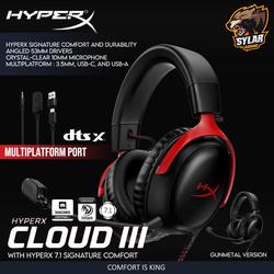 Promo HyperX Cloud III / Cloud 3 - Gaming Headset - Hitam Cicil 0% 3x ...