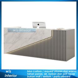Jual MEJA RESEPSIONIS BESAR MODEL MINIMALIS - CUSTOM UKURAN - Kab ...