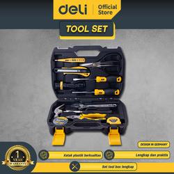 Promo Deli Household Tool Kits / Set Perkakas Pertukangan 31pcs/set ...