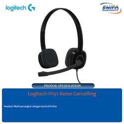 Promo Logitech H151 Headset Stereo Mikrofon Noise-Cancelling ...