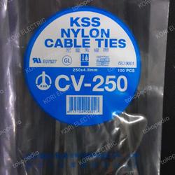Jual KSS NYLON CABLE TIES CV-300/ 30CM X 4,8MM - Hitam - Jakarta Pusat - Giant electric | Tokopedia