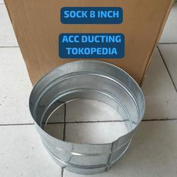 Jual SOCK 6 INCH / SOK DUCTING / SAMBUNGAN FLEXIBLE DUCT (D 15CM ...