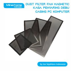 Jual Filter fan magnetic pc kasa anti debu komputer mesh pvc dust proof ...