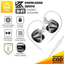 Promo KZ D-Fi with MIC DFi TuneAble In Ear Monitor Metal Earphone ...