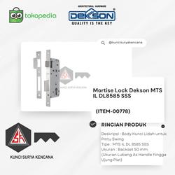 Jual Mortise Lock Dekkson MTS IL DL 82585 SSS Profil Aluminium 9055 ...