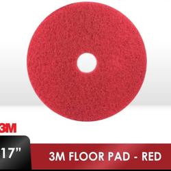 Promo 3M Buffing Pad Putih 17 inchi / Red Buffing Pad 17 inch - Merah ...