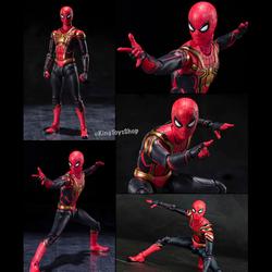 Jual shf spider man integrated suit final battle edition shf spiderman ...