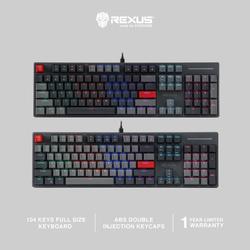 Jual Rexus KX3 KX-3 Heroic Series RGB Gaming Mechanical Keyboard 68 ...