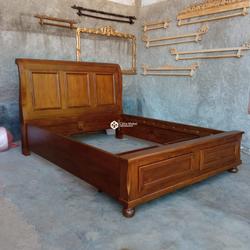 Jual Dipan Tempat Tidur Anak Tingkat Rumah Laci Tangga Bahan Kayu Jati ...