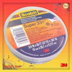 Jual 3M Scotch Super 33+ Vinyl Electrical Tape - Isolasi Listrik 3/4 ...