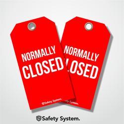 Jual TAG OUT LOTO PVC K3 SAFETY SYSTEM NORMALLY OPEN for VALVE - Kab ...