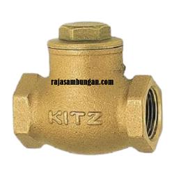 Jual Check Valve Kuningan Kitz 1/2 inch Katup Satu Arah Klep Tabok ...