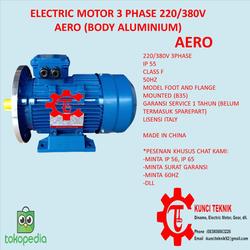 Jual 1 HP 0,75 KW 3 Phase 4 Pole Elektro Motor/dinamo/Motor Induksi B3 - Kota Tangerang - Kunci ...