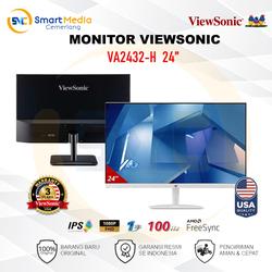 Promo Monitor LED VA2432-H-W ViewSonic 24" IPS Frameless 100hz 1ms FHD ...