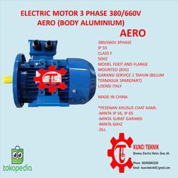Jual 10 HP 7,5 KW 3 Phase 4 Pole Elektro Motor/dinamo/Motor Induksi B3 - Kota Tangerang - Kunci ...